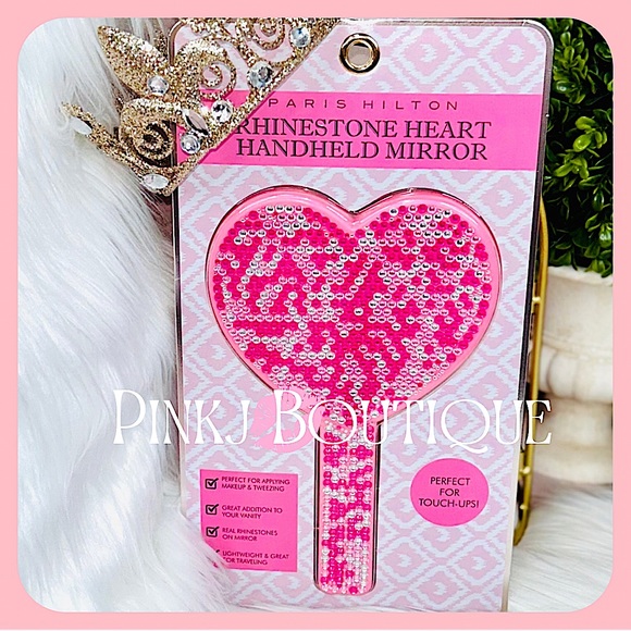 Paris Hilton | Makeup | Paris Hilton Stunning Pink Heart Rhinestones ...